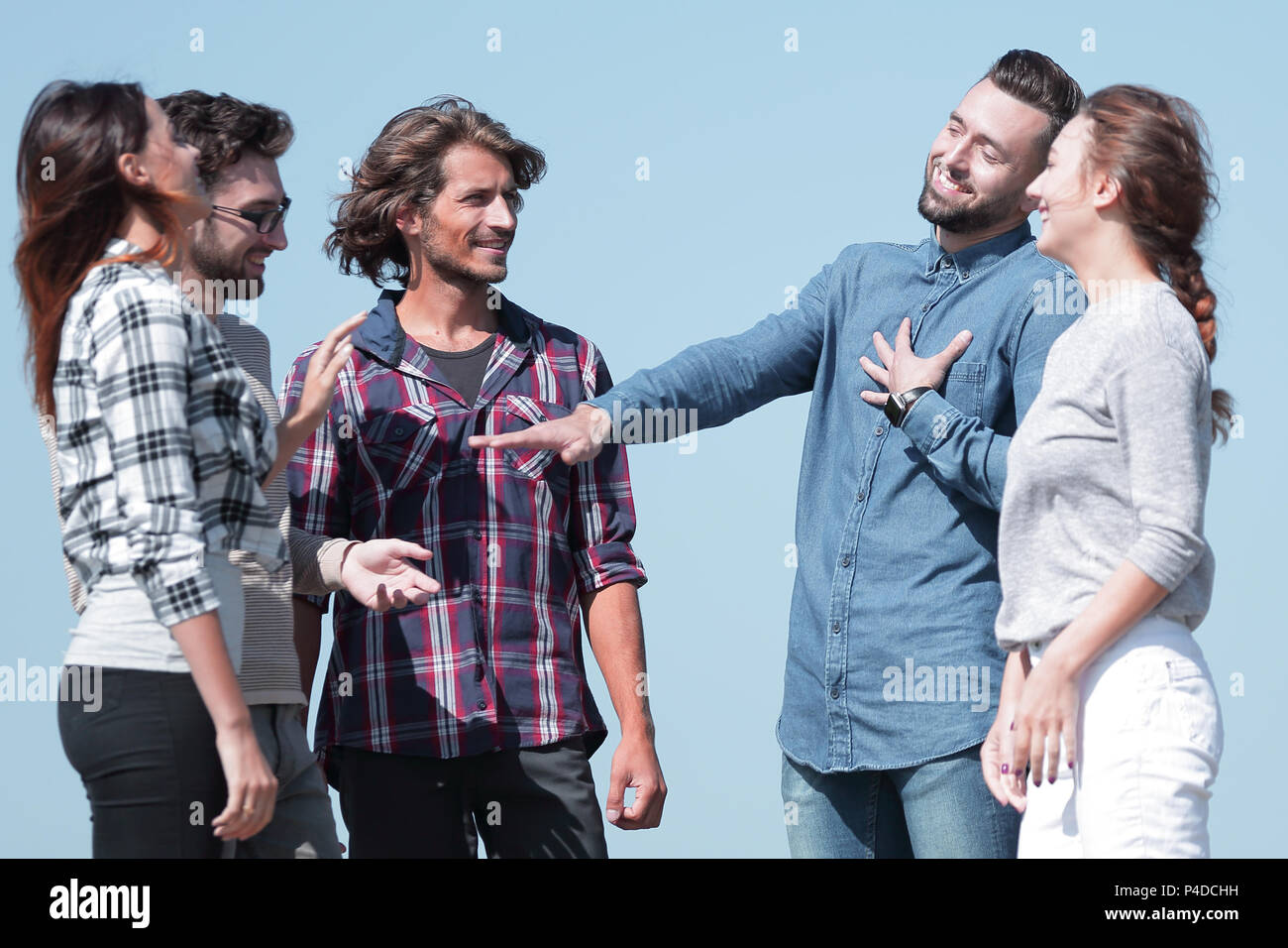 Students outdoors plan hi-res stock photography and images - Alamy
