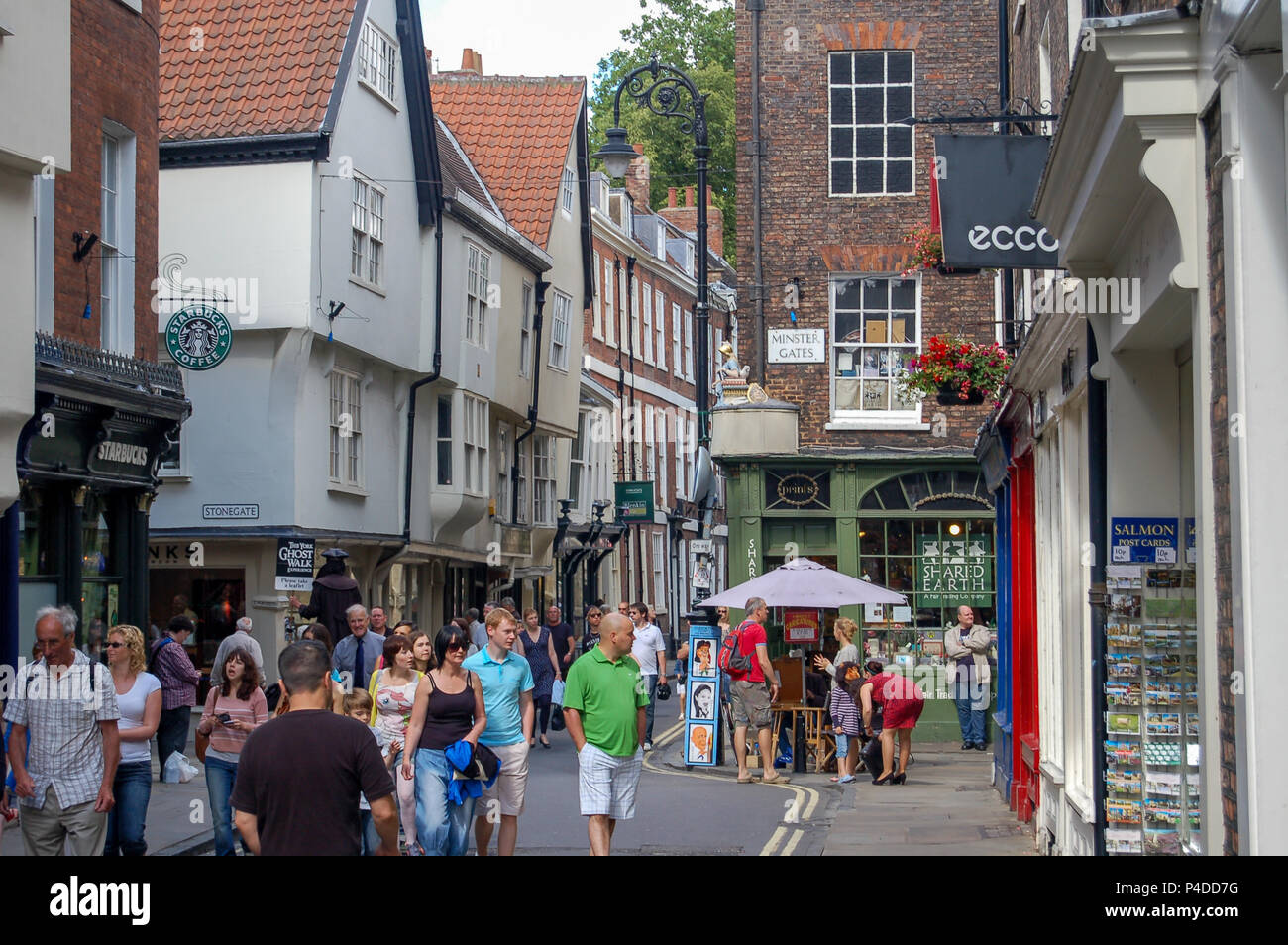 Minster gates york hi-res stock photography and images - Alamy
