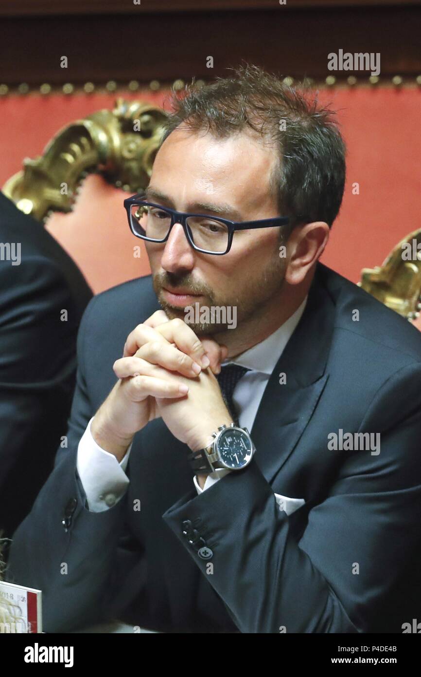 Minister of justice alfonso bonafede hi-res stock photography and ...