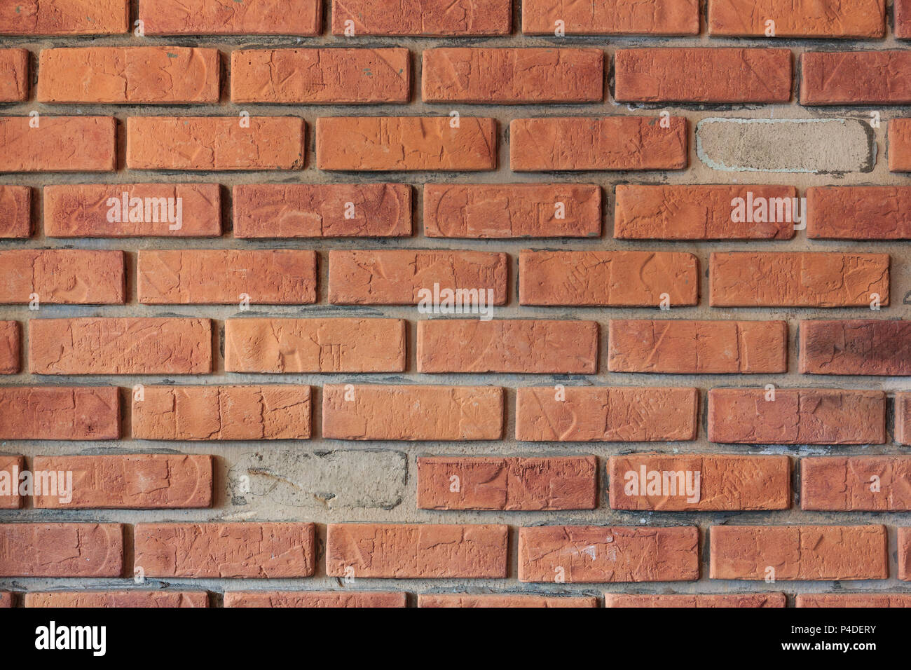 Old brick wall textured, brown brick patten background Stock Photo - Alamy