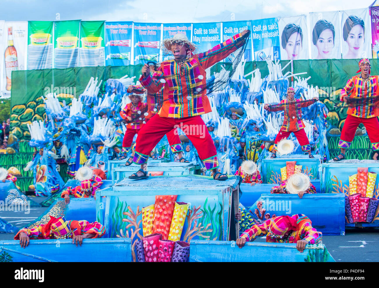 Participants in the Aliwan fiesta in Manila Philippines Stock Photo - Alamy