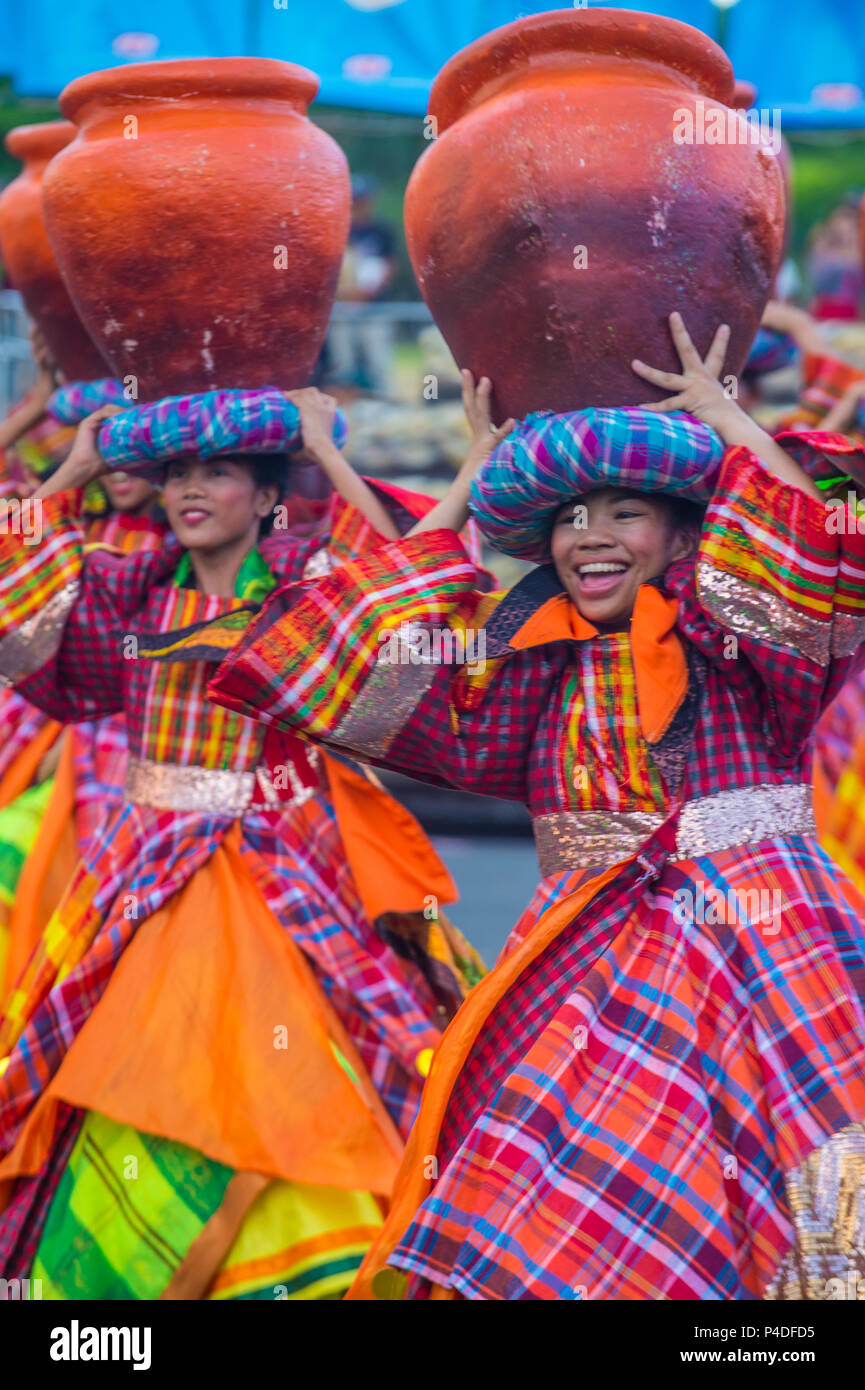 Participants in the Aliwan fiesta in Manila Philippines Stock Photo - Alamy