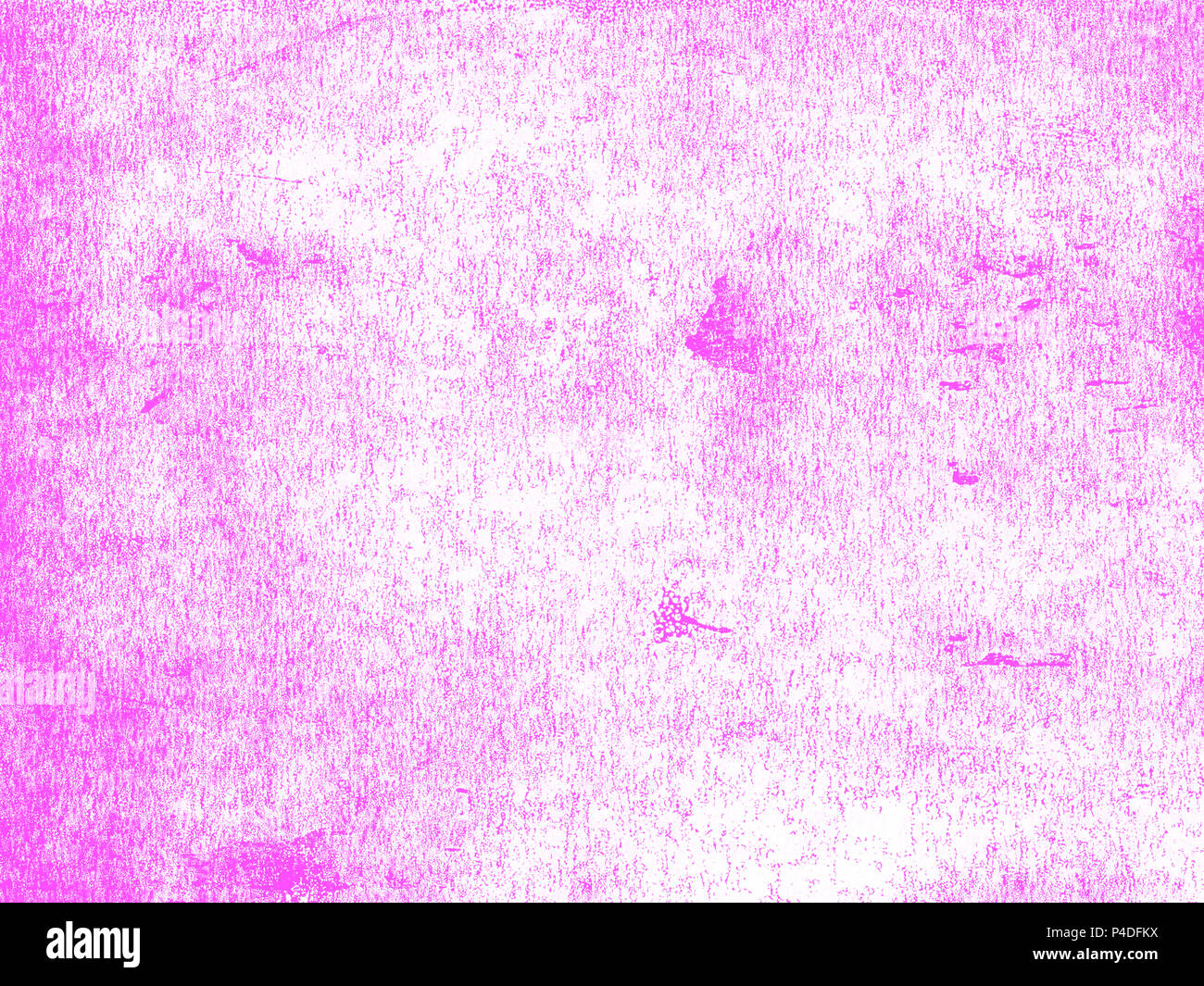 A pale magenta printed texture background scanned from a lino print ...