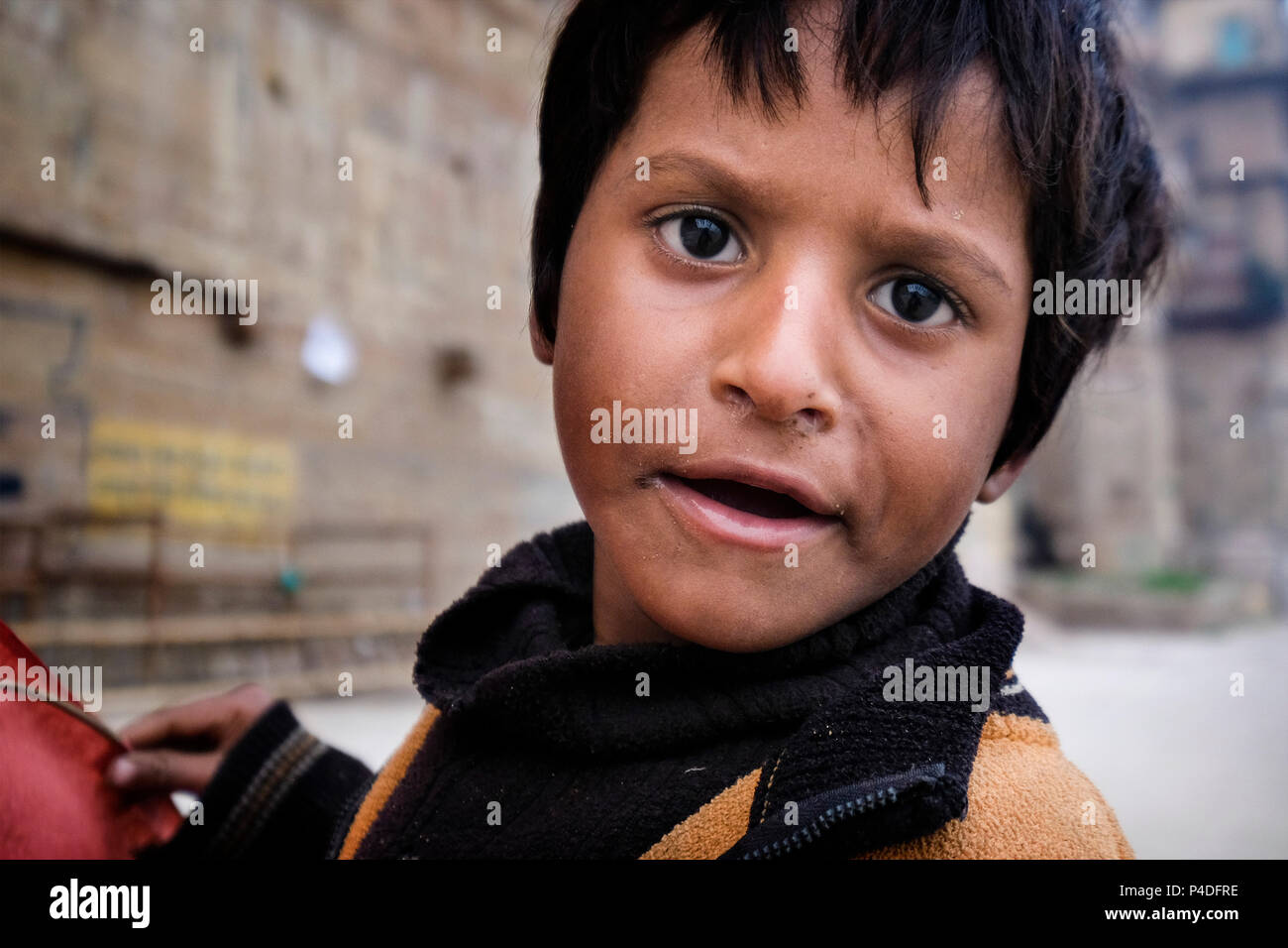 India, Varanasi, portrait Stock Photo - Alamy