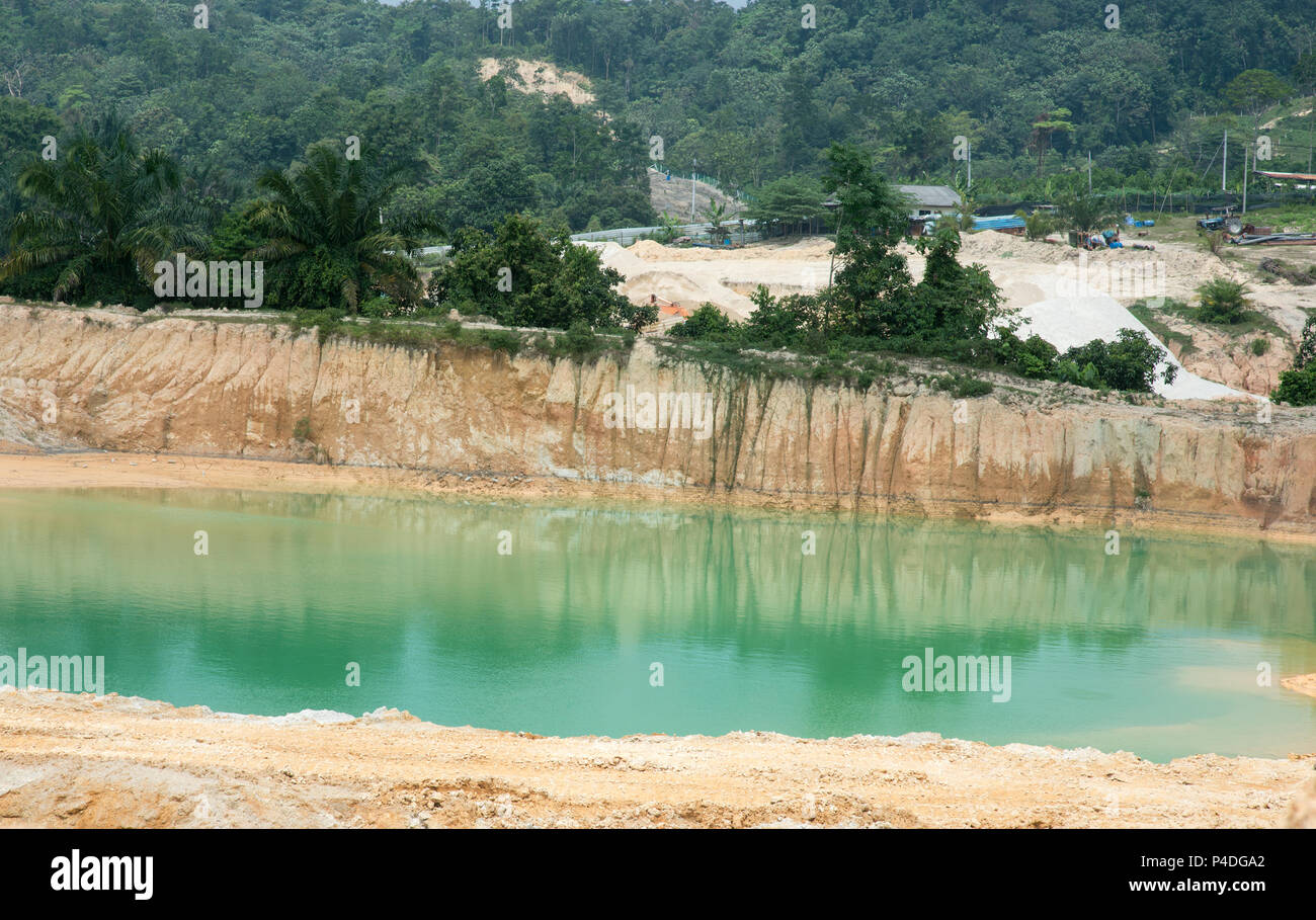 Quarry gravel pit erosion hi-res stock photography and images - Alamy
