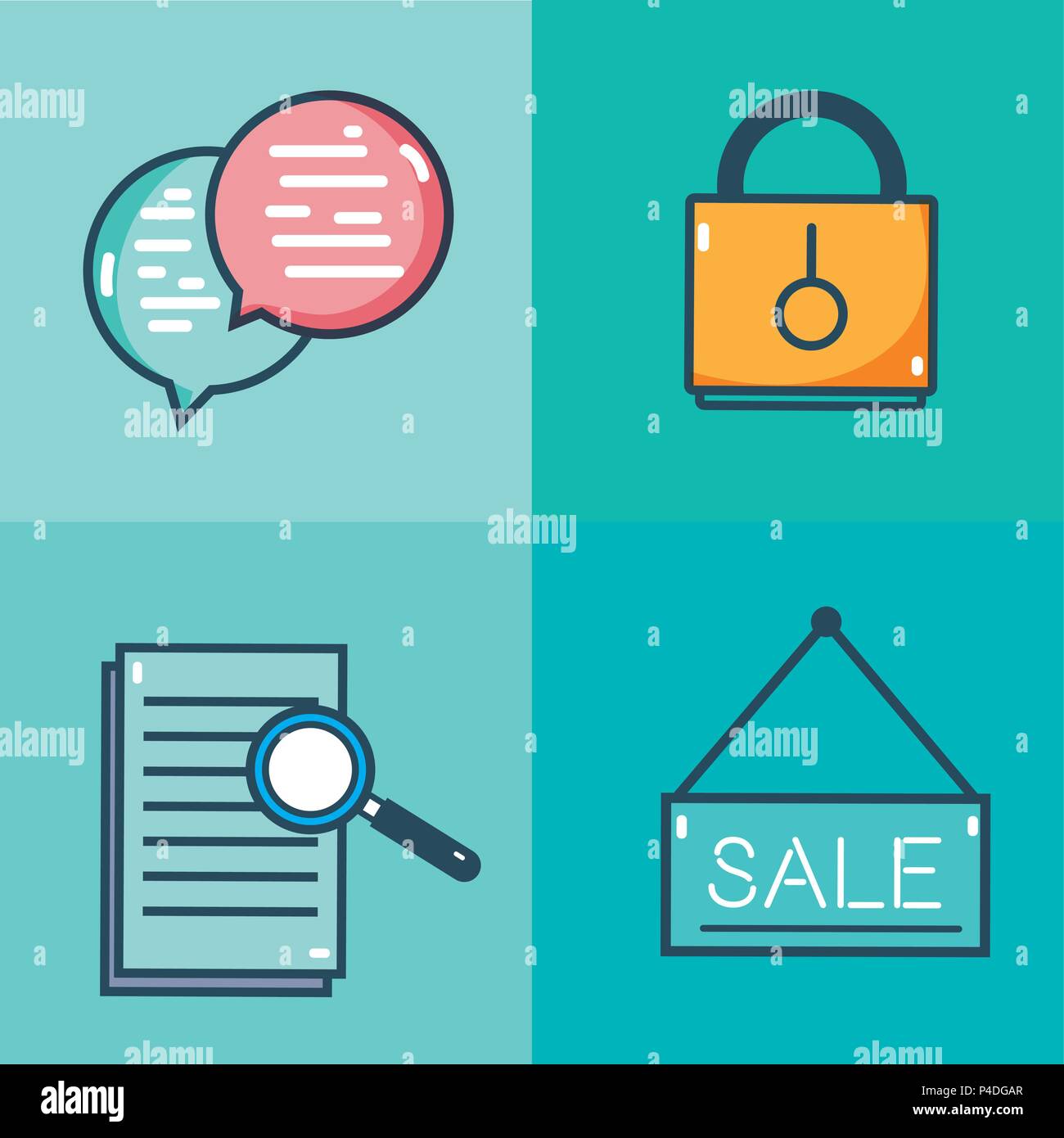 Business and security Stock Vector Image & Art - Alamy