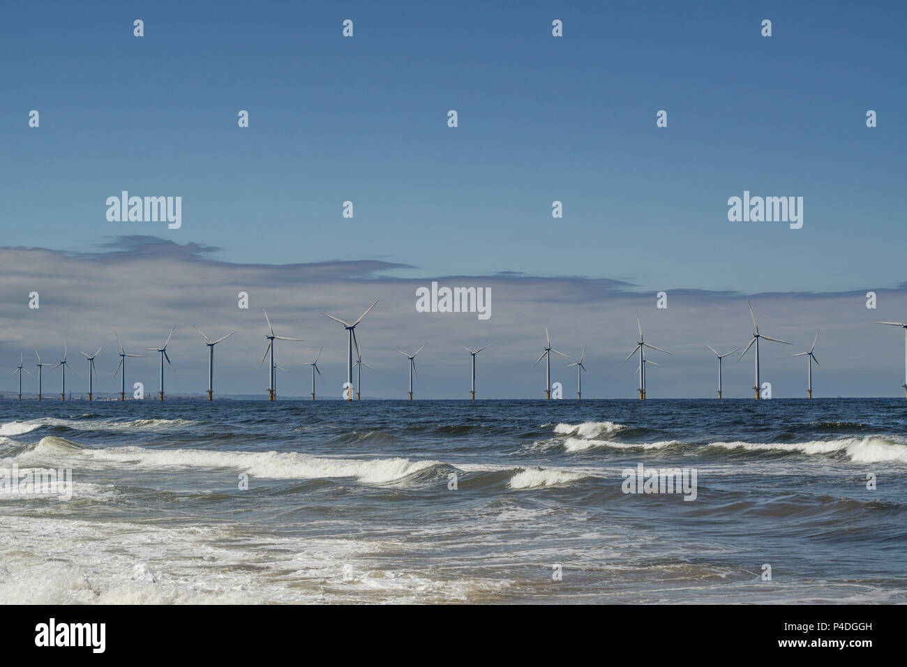 Windfarm uk and clouds hi-res stock photography and images - Alamy