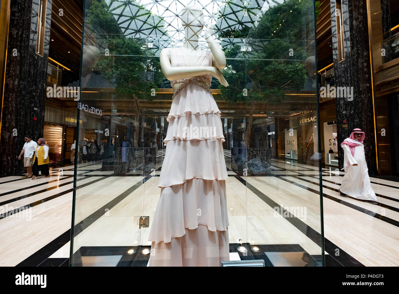 Interior of the Prestige mall inside The Avenues shopping mall in ...