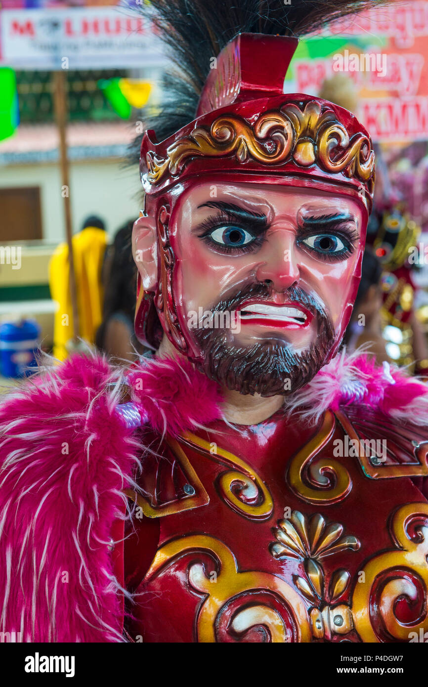 Participant in the Moriones festival in Boac Marinduque island the ...