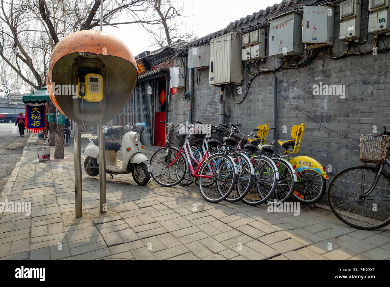 Beijing City Streets Bicycles High Resolution Stock Photography and ...