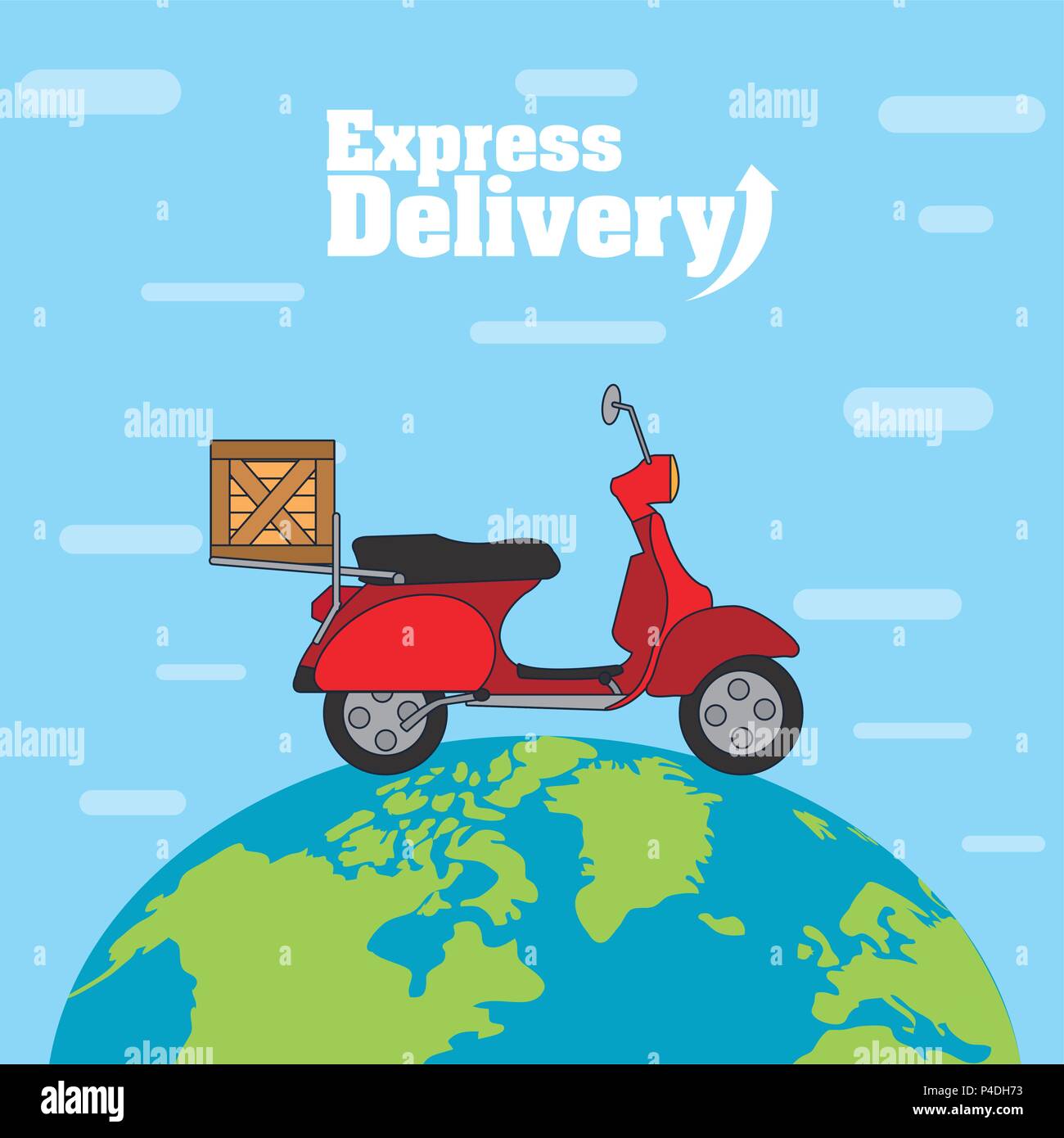 Express delivery concept Stock Vector Image & Art - Alamy