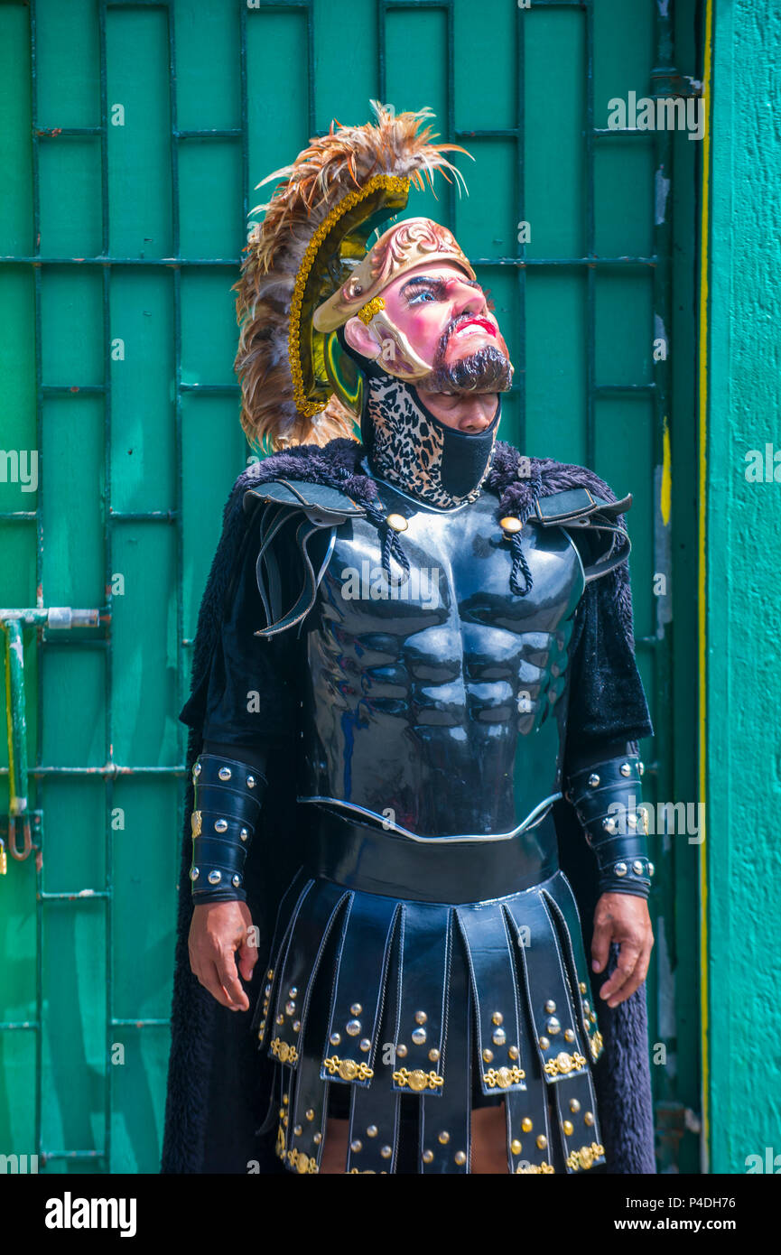 Participant in the Moriones festival in Boac Marinduque island the ...