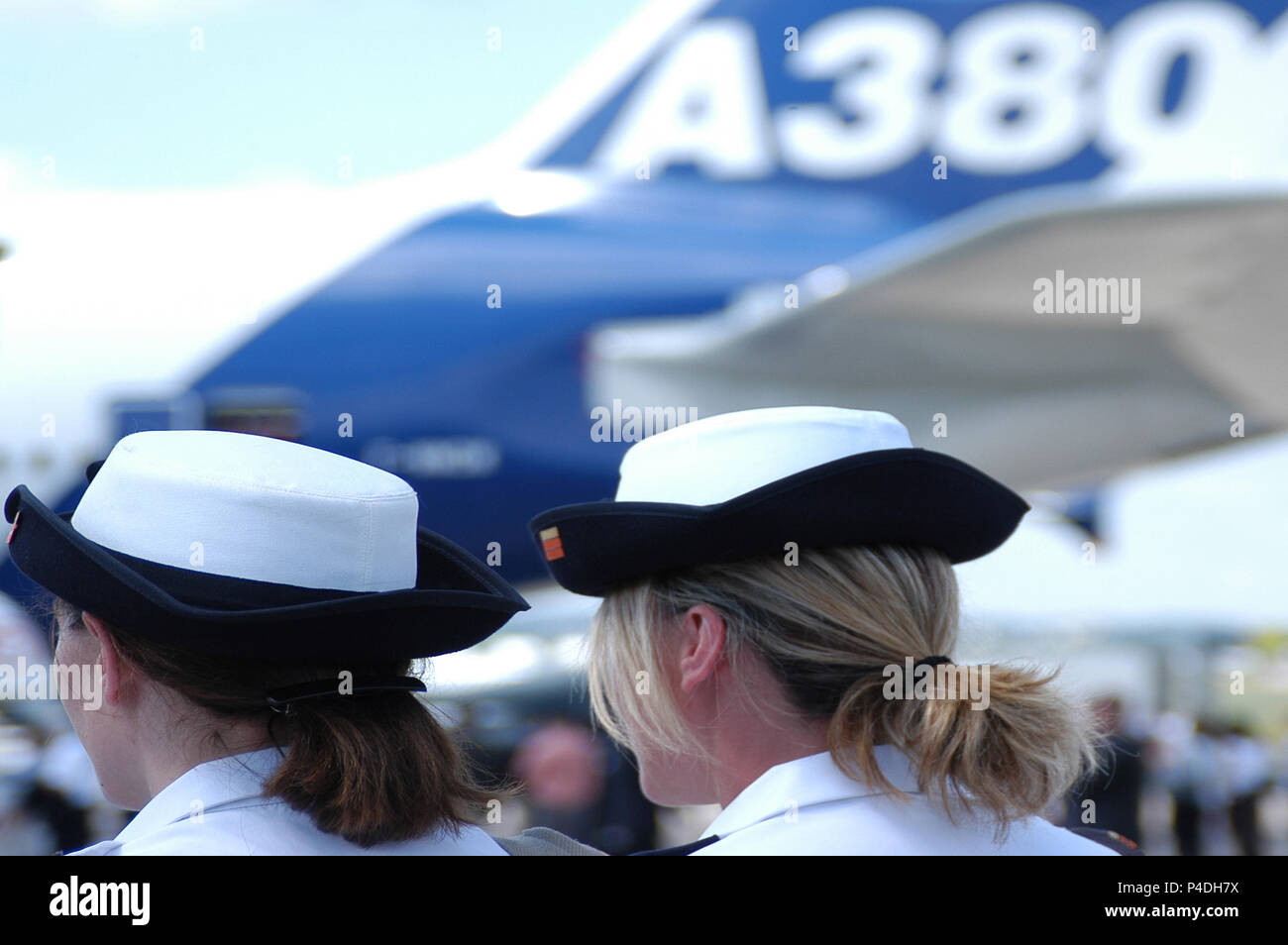 PARIS/BOURGET LE 18/06/2009 PRESENTATION DE L'A380 AU SALON DU BOURGET Stock Photo - Alamy