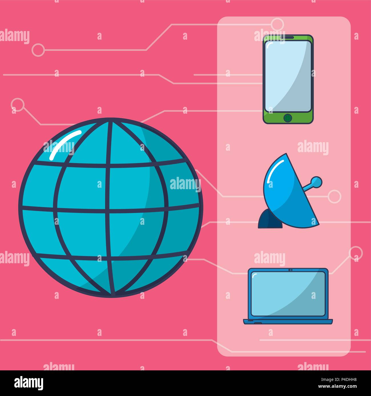 Internet and technology icons Stock Vector Image & Art - Alamy