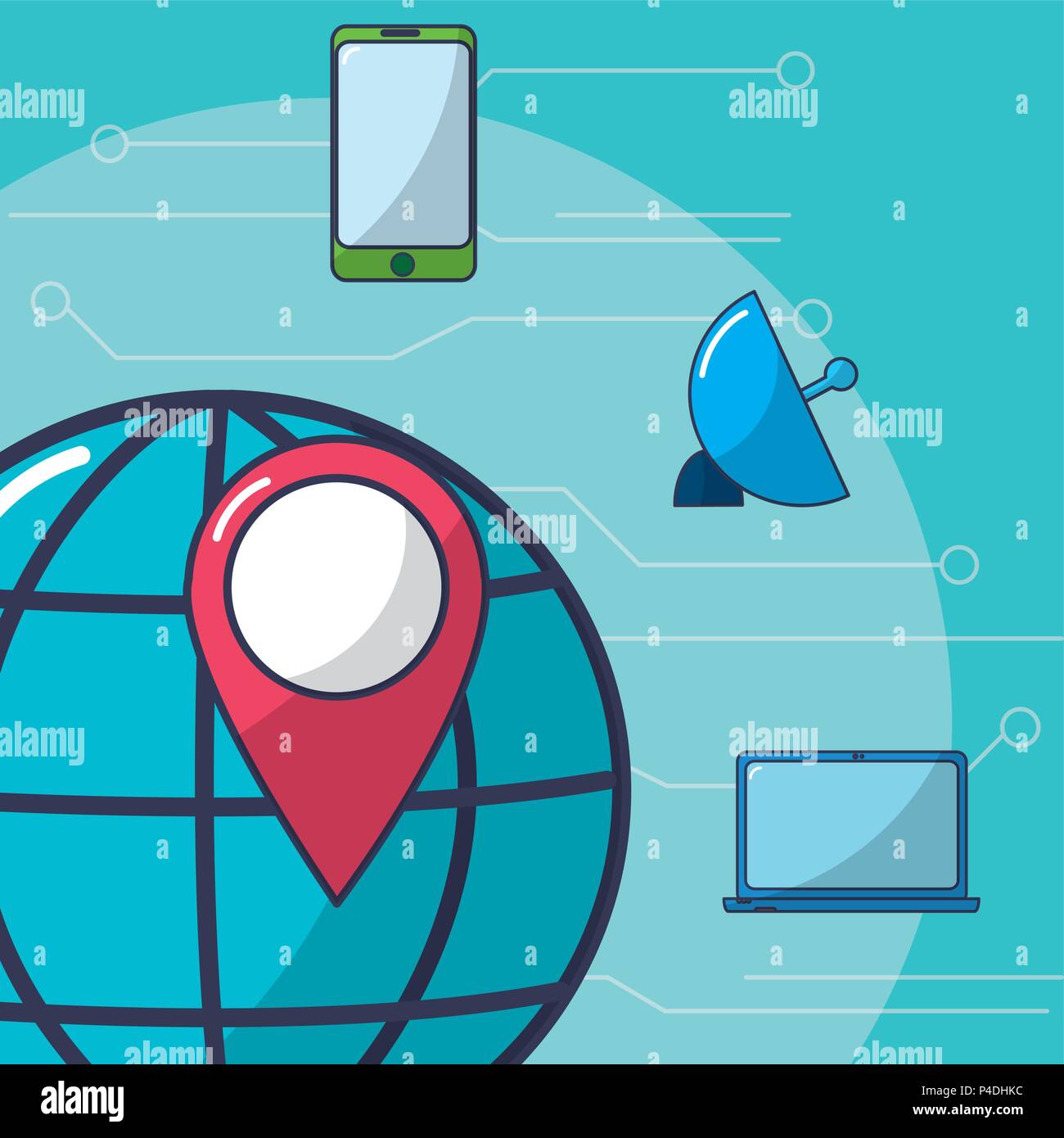 Internet and technology icons Stock Vector Image & Art - Alamy