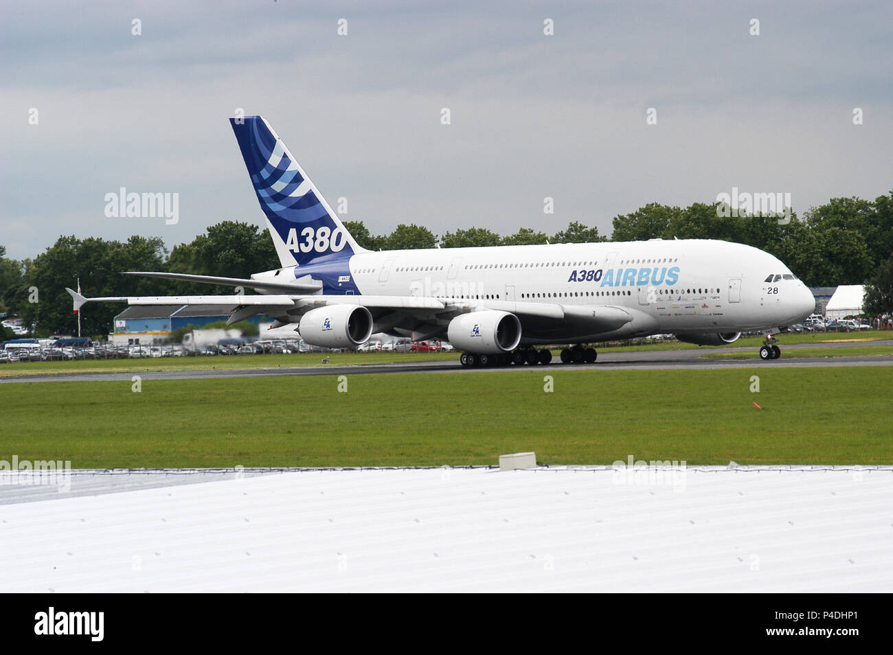 PARIS/BOURGET LE 18/06/2009 PRESENTATION DE L'A380 AU SALON DU BOURGET Stock Photo - Alamy