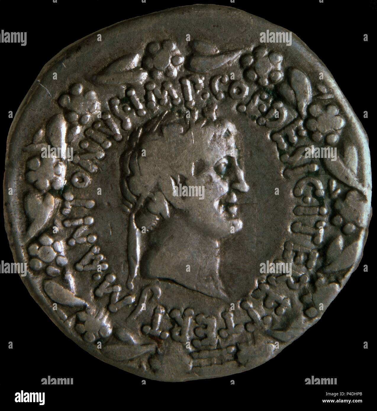 MONEDA-DENARIO MARCO ANTONIO(56.193) ANVERSO 25,00 MM. Location ...