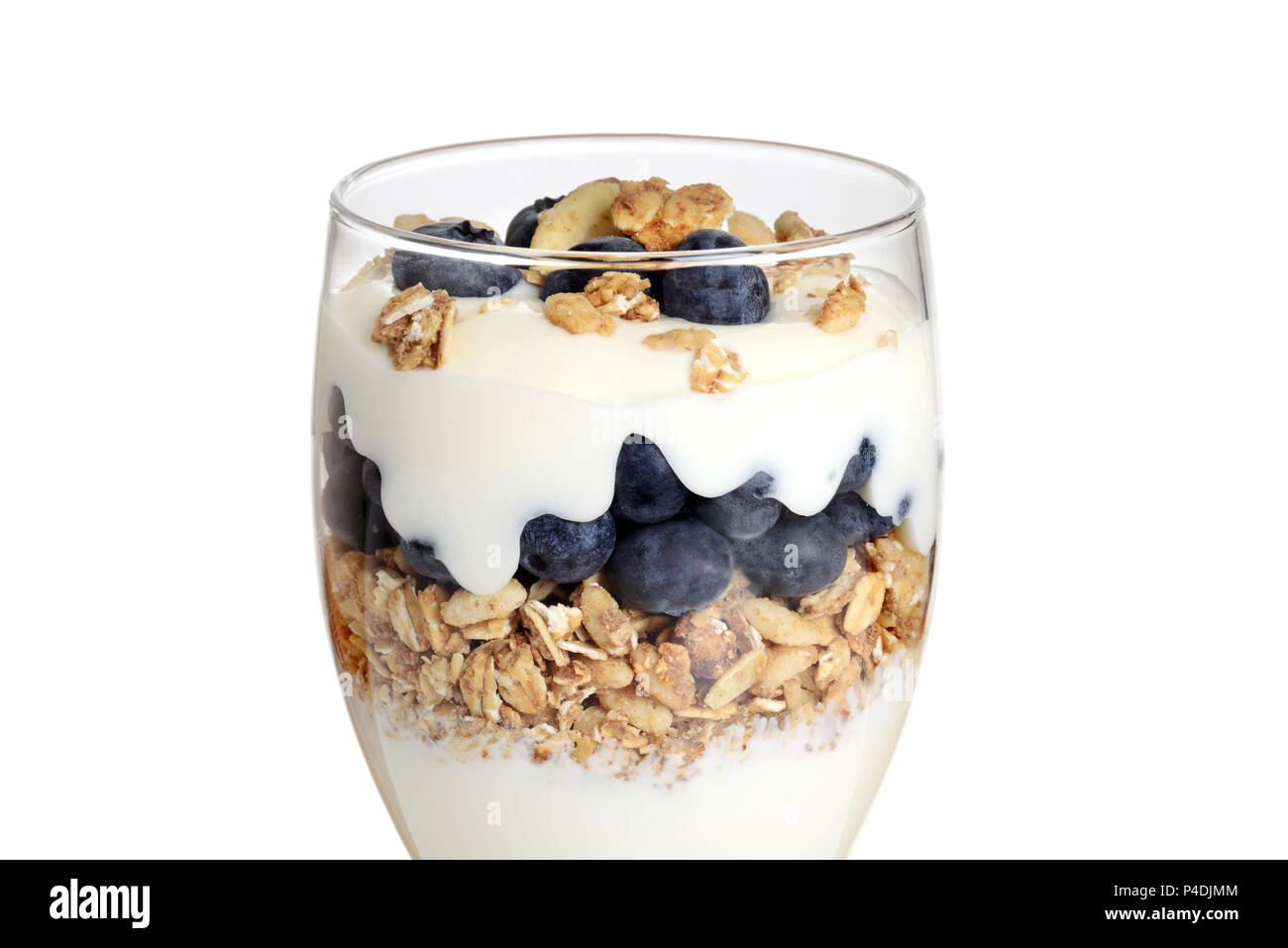 Blueberry parfait hi-res stock photography and images - Alamy