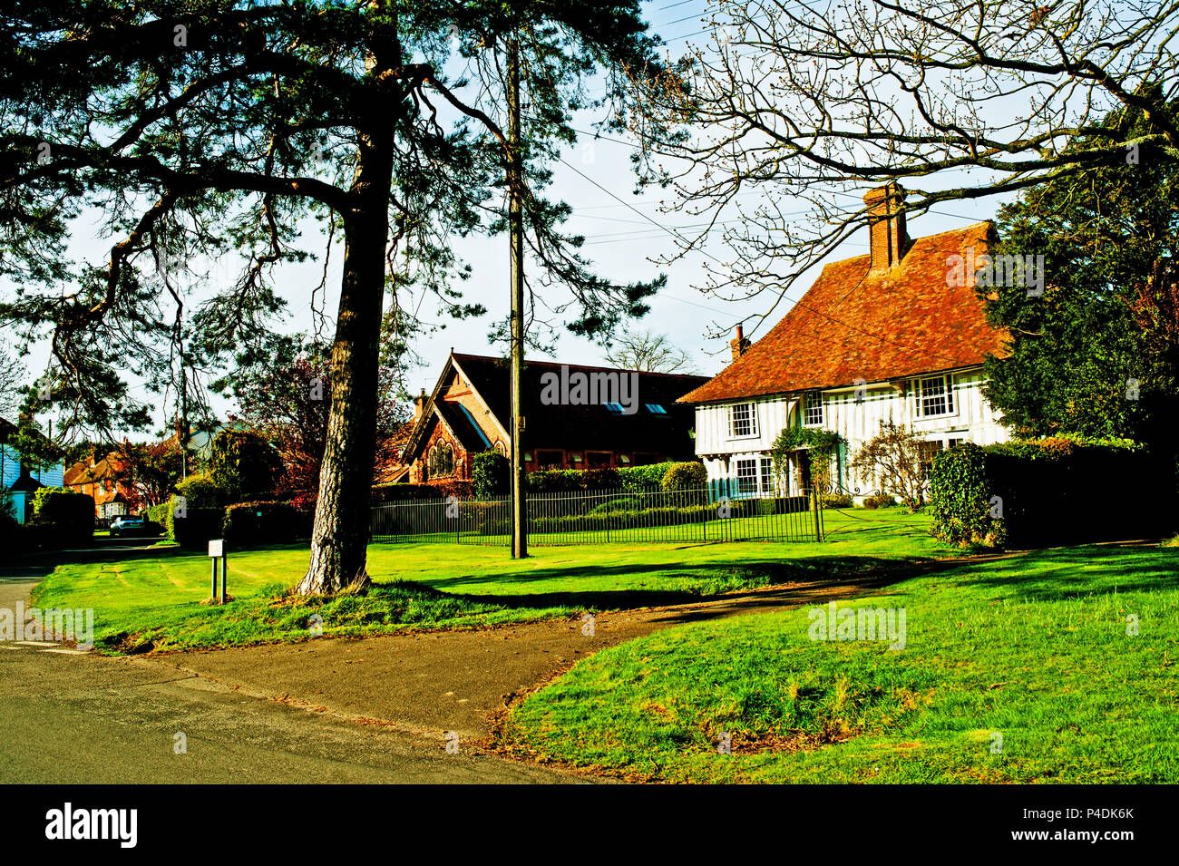 The Green Shadoxhurst, Kent, England Stock Photo - Alamy