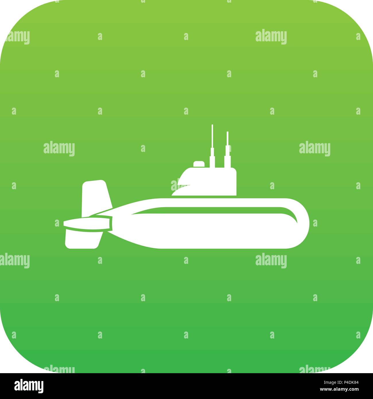 Military submarine icon, simple style Stock Vector Image & Art - Alamy