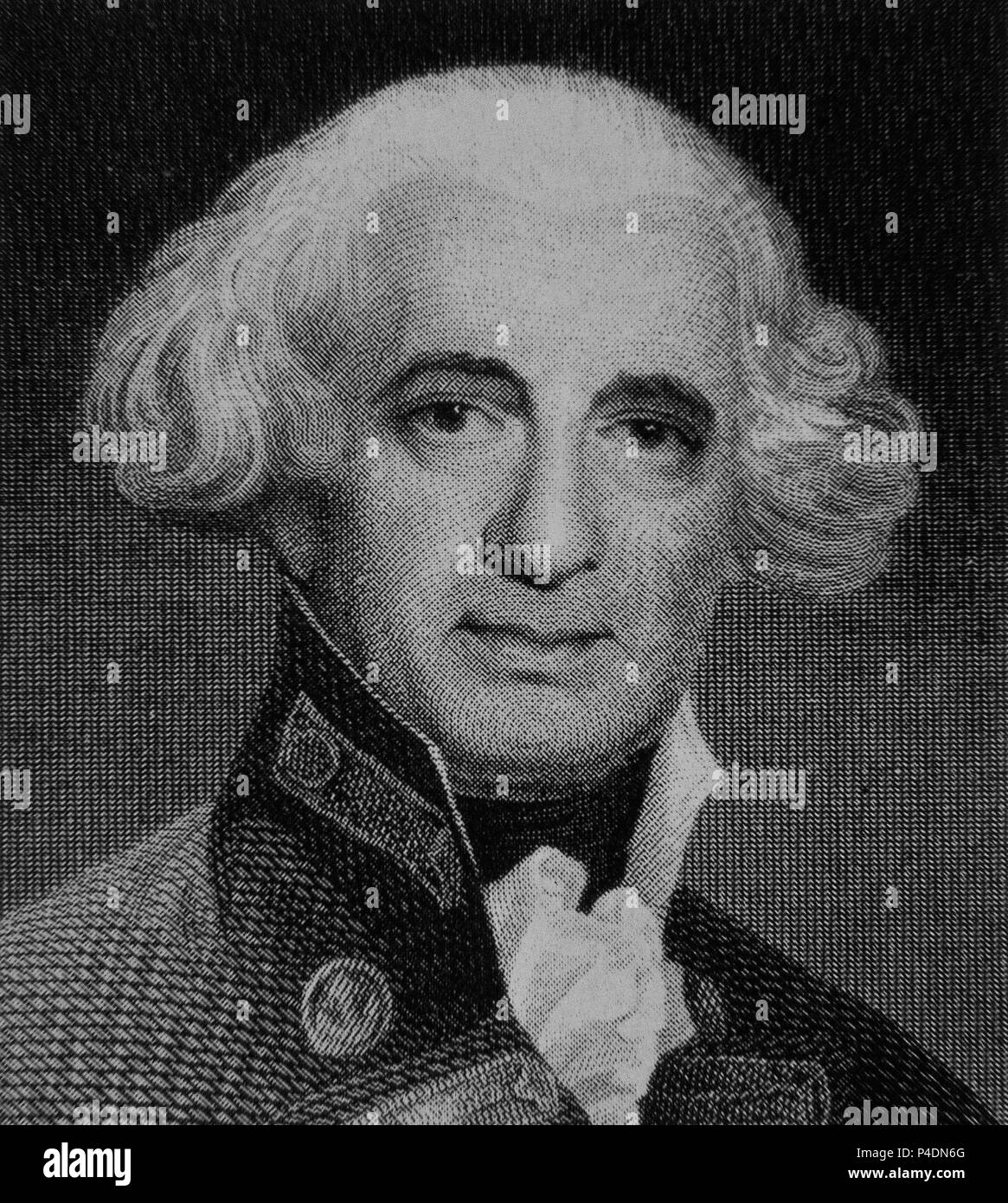 Howe richard siglo xviii hi-res stock photography and images - Alamy