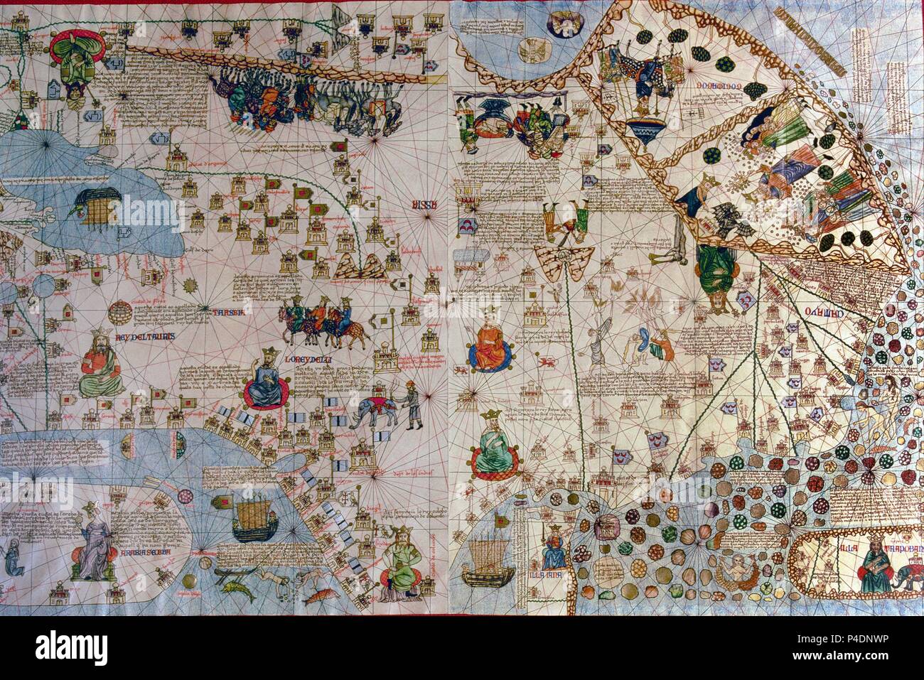 Catalan atlas, 1375 hi-res stock photography and images - Alamy