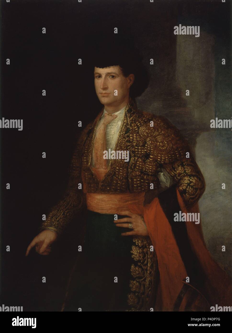 RETRATO DE JOSE REDONDO, EL CHICLANERO-OLEO LIEZO, 121x91,4 CM. Author ...