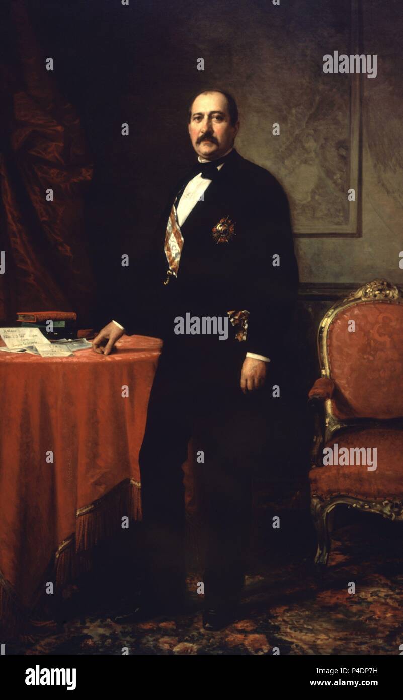 RETRATO DE DON JOSE RODRIGUEZ LOPEZ-OLEO LIENZO,208x131 CM. Author ...