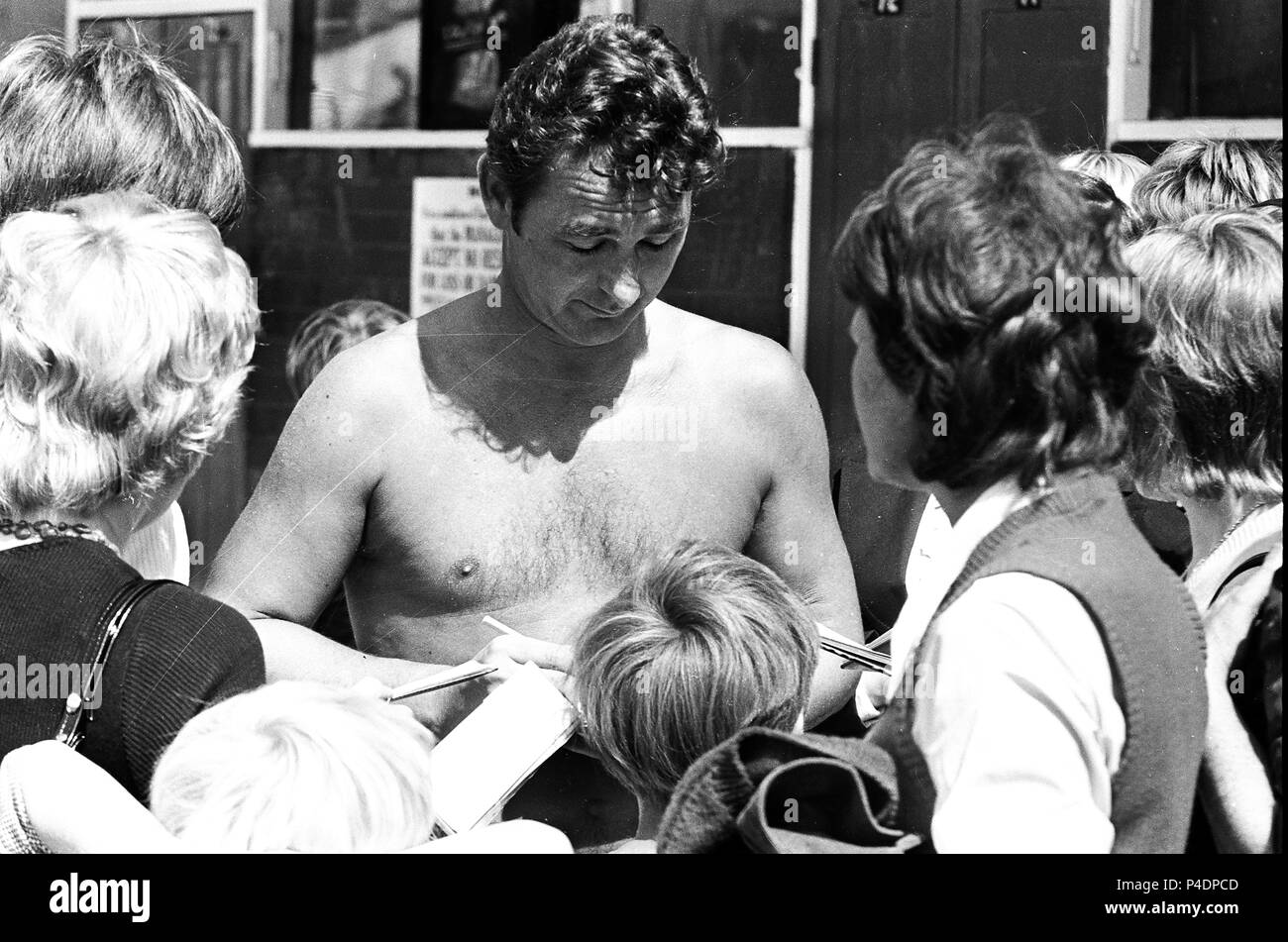 Brian Clough at Leeds United Stock Photo - Alamy