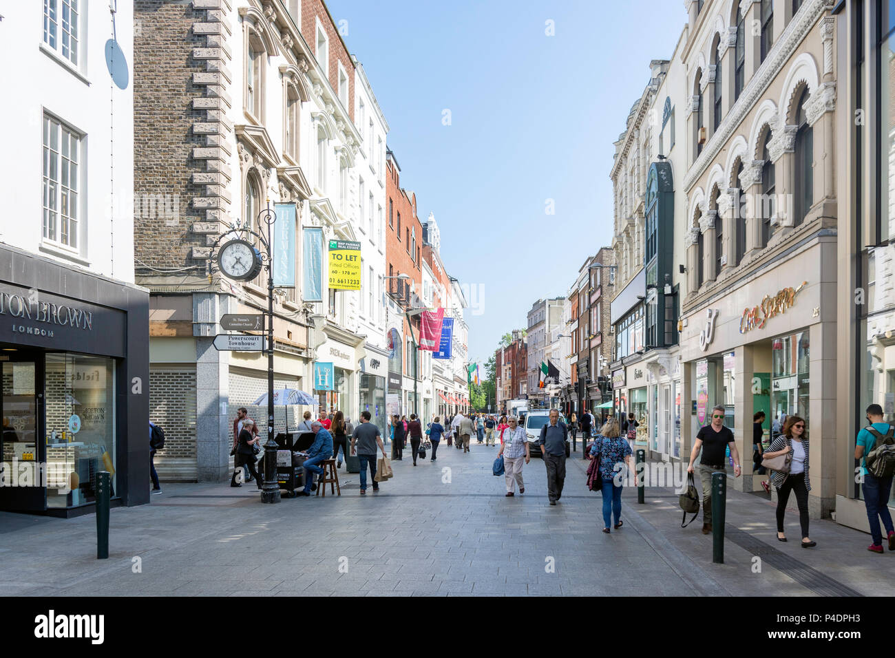 Sraid Grafton Grafton Street Shopping Street Dublin Leinster Pr Hi res Sraid Grafton Grafton Street Shopping Street Dublin Leinster Pr Hi res
