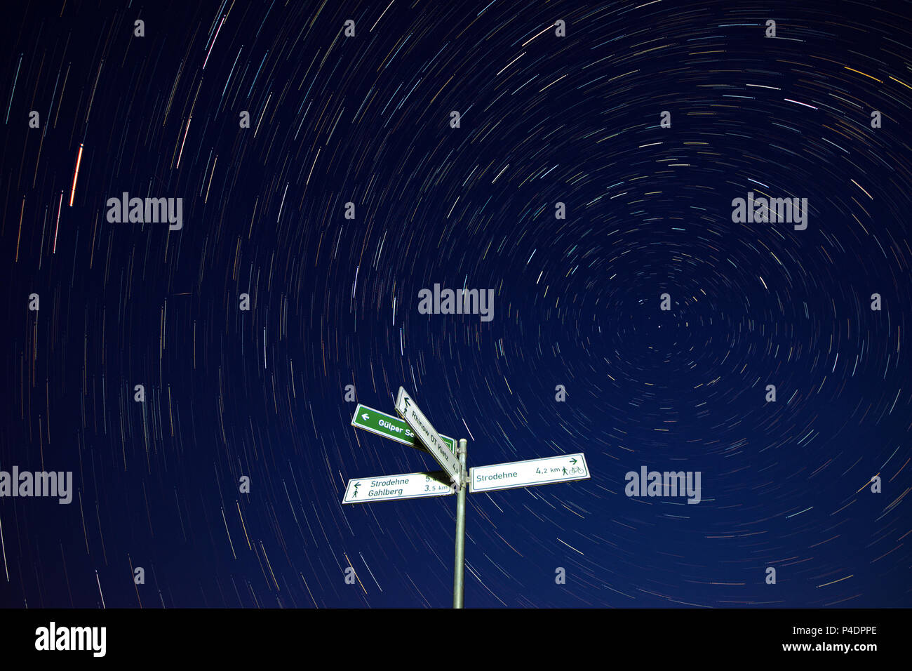 Star constellation of north pole hi-res stock photography and images ...
