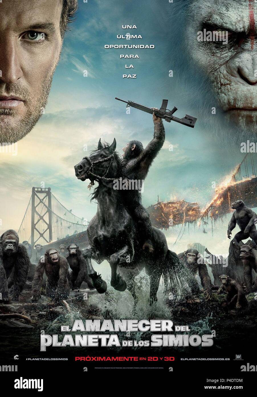 Original Film Title: DAWN OF THE PLANET OF THE APES. English Title ...