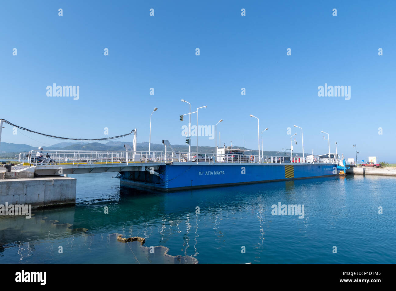 Lefkada bridge hi-res stock photography and images - Alamy