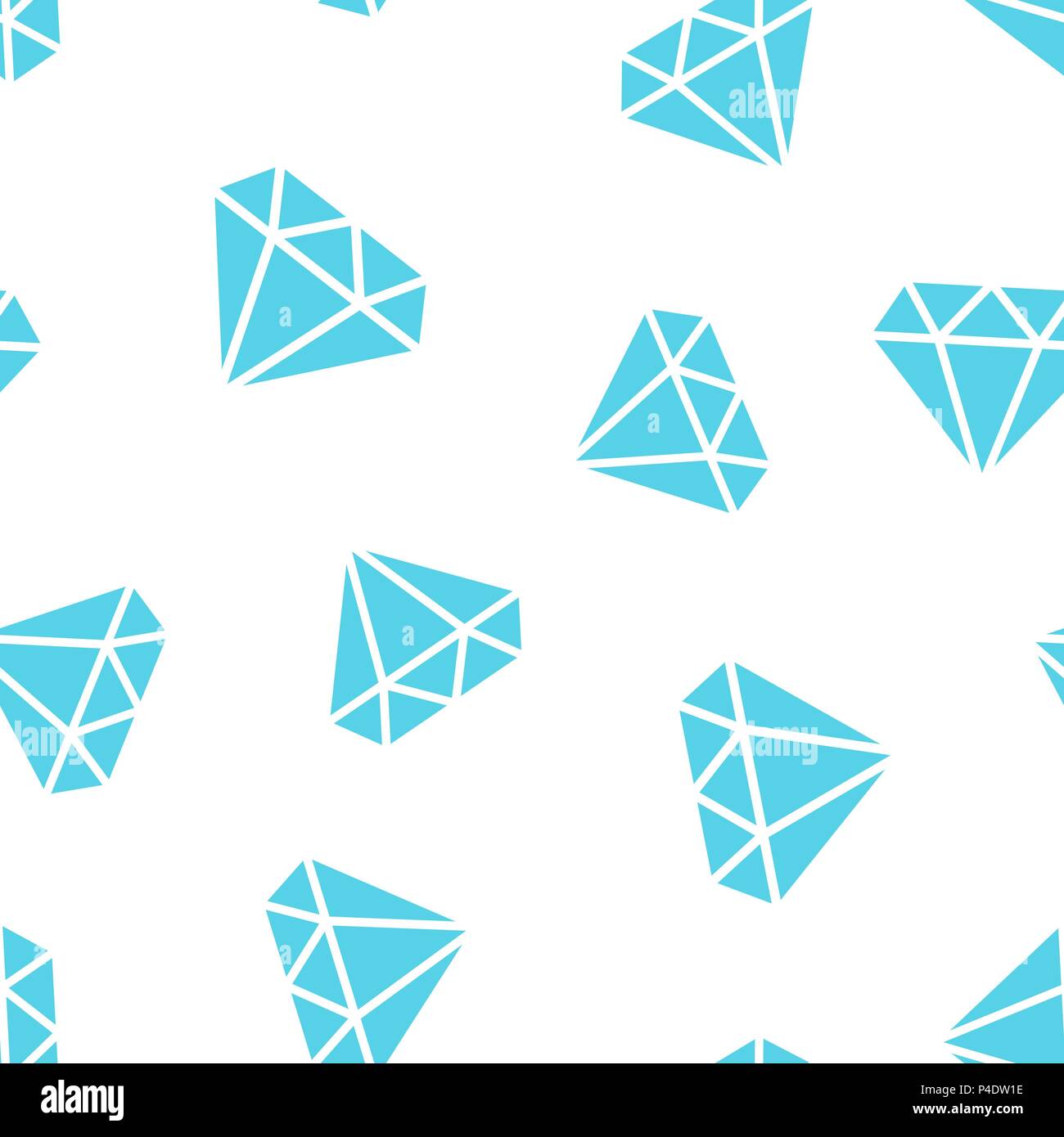 Diamond jewel gem icon seamless pattern background. Business concept ...