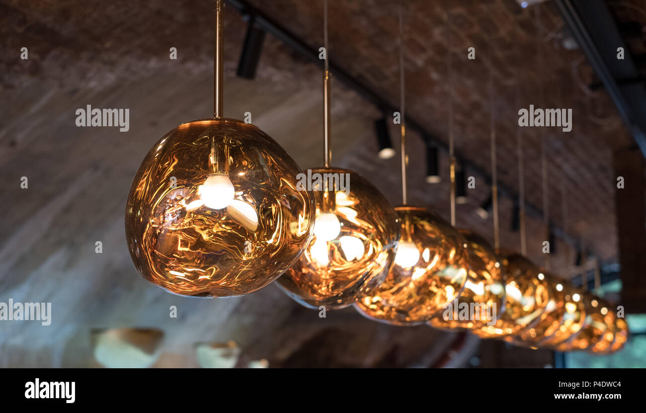 Row Of Ceiling Lights High Resolution Stock Photography and Images - Alamy