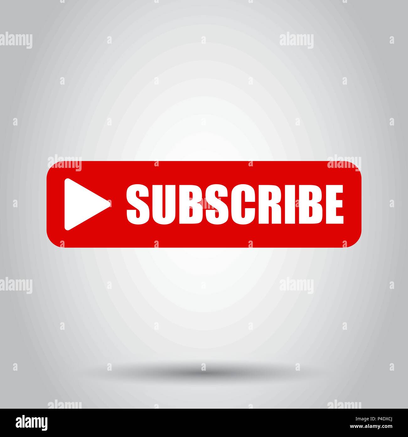 Subscribe button icon. Vector illustration. Business concept subscribe ...