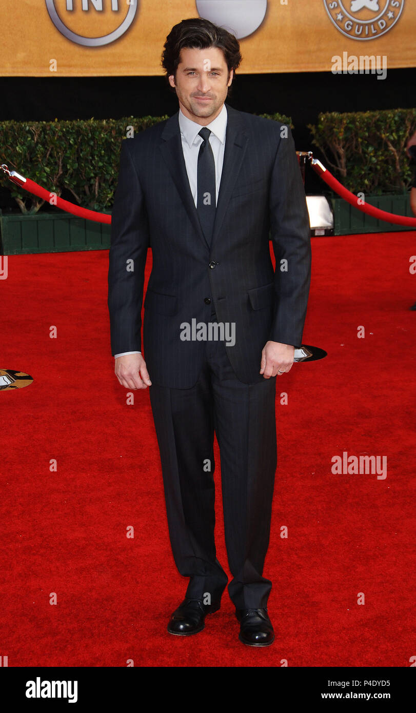 Patrick Dempsey arriving at the SAG Awards at the Shrine Auditorium in ...