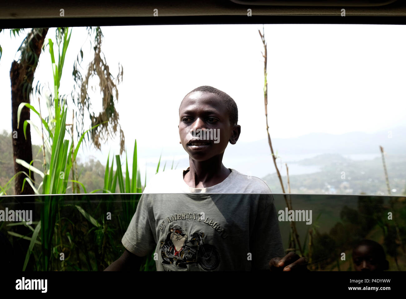 Rwanda, Burera lake, surrounding of Kidaho, child Stock Photo - Alamy