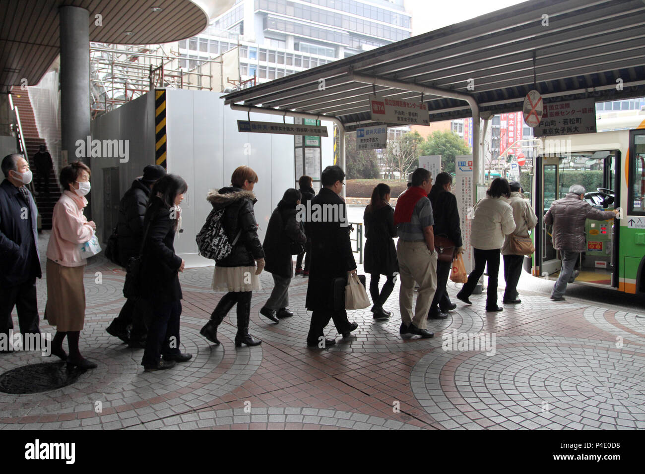 Bus stop japan hi-res stock photography and images - Alamy