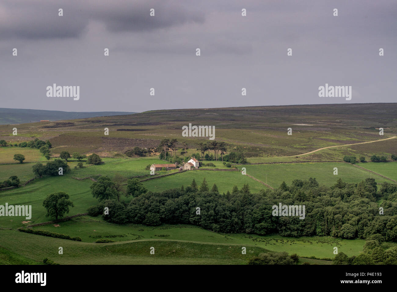 Yorkshire moors farm house hi-res stock photography and images - Alamy