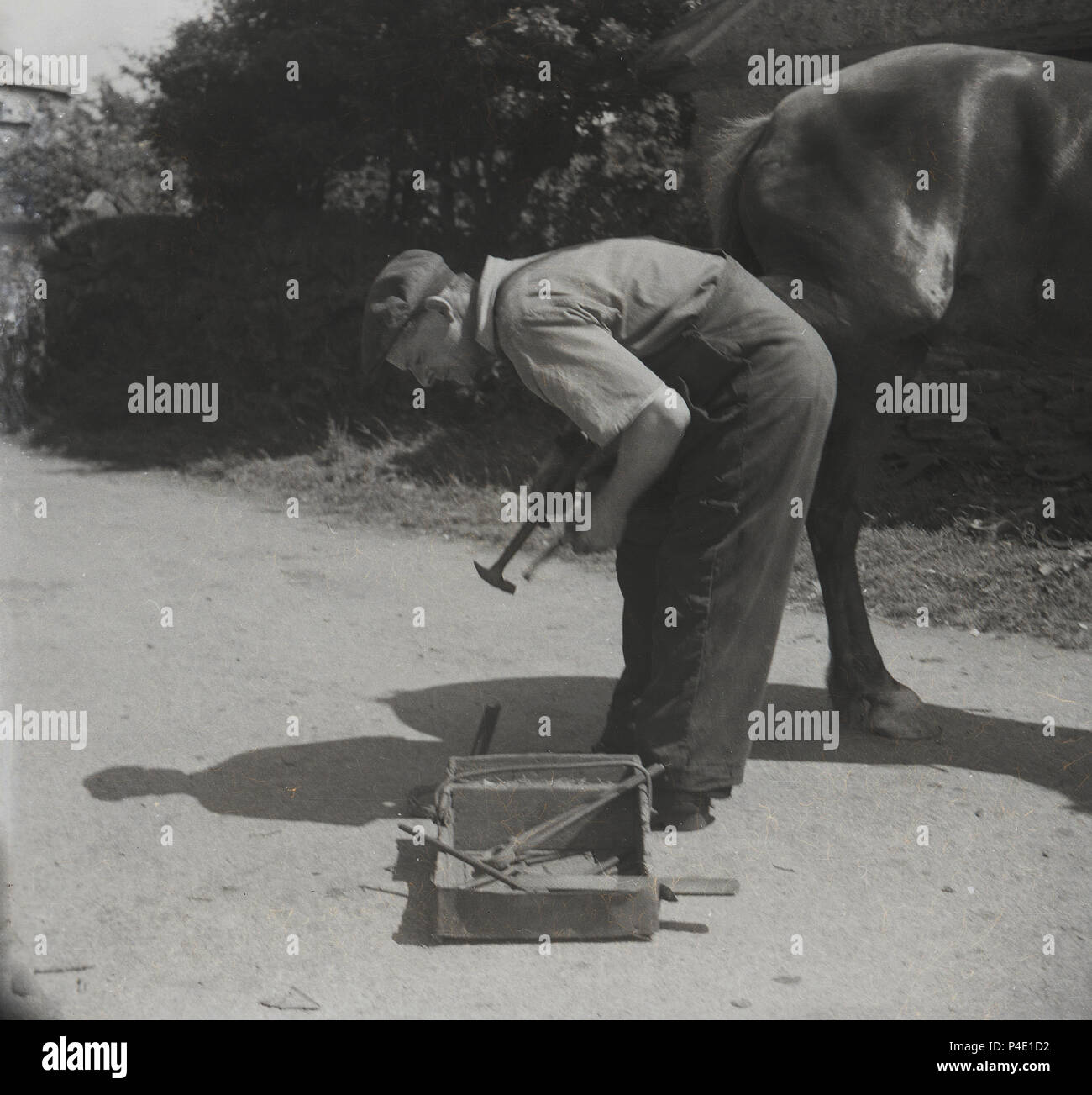 Historical 1950s rural england british hi-res stock photography and ...