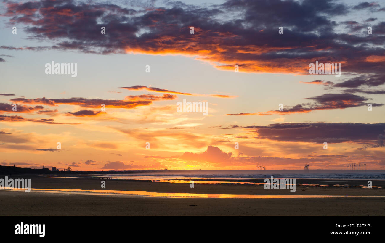 Saltburn sunrise hi-res stock photography and images - Alamy