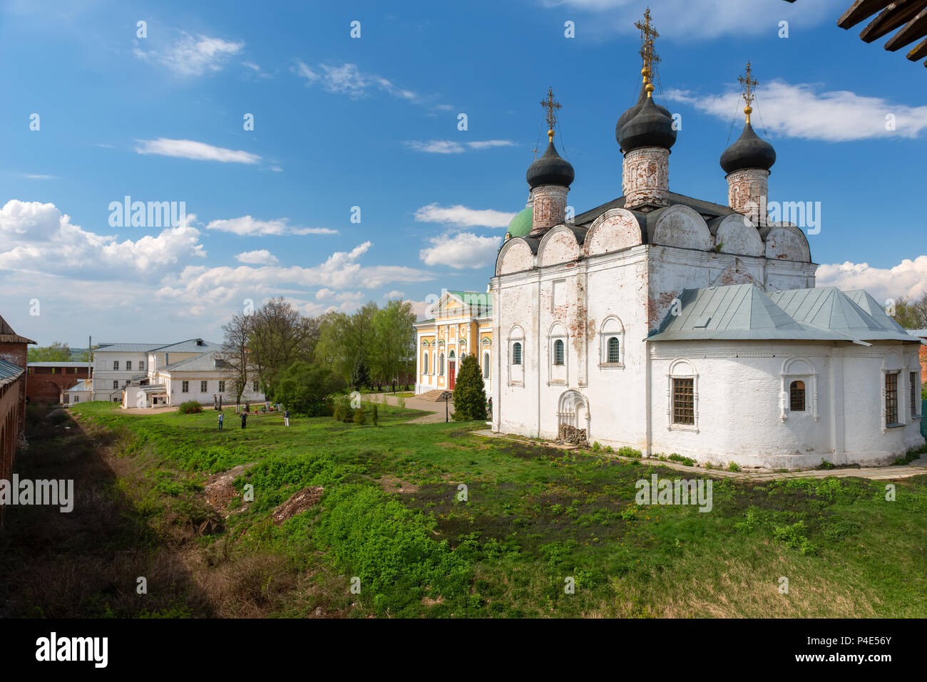 View of the St. Nicholas Cathedral. Zaraysk, Moscow region. Zaraysk ...