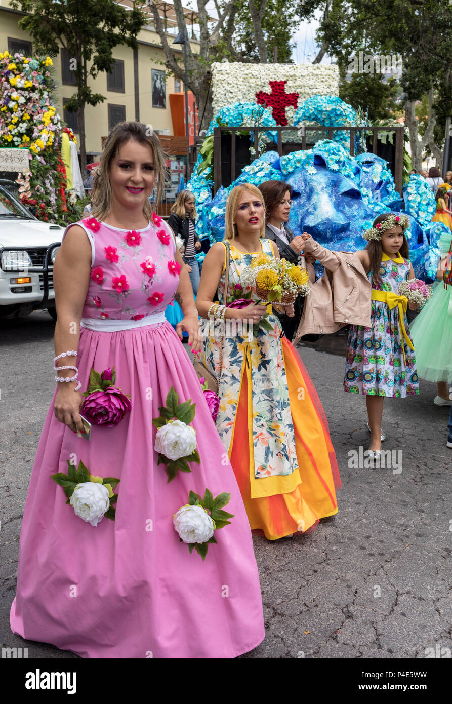 Funchal; Madeira; Portugal - April 22; 2018: The last moments before ...