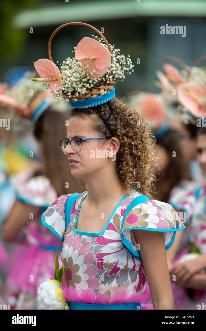 Funchal; Madeira; Portugal - April 22; 2018: The last moments before ...