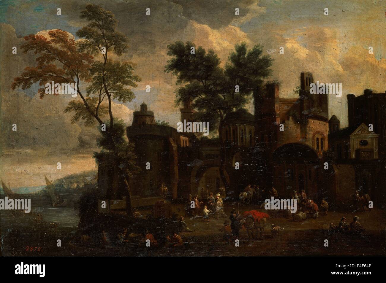 17th century port scene spain hi-res stock photography and images - Alamy