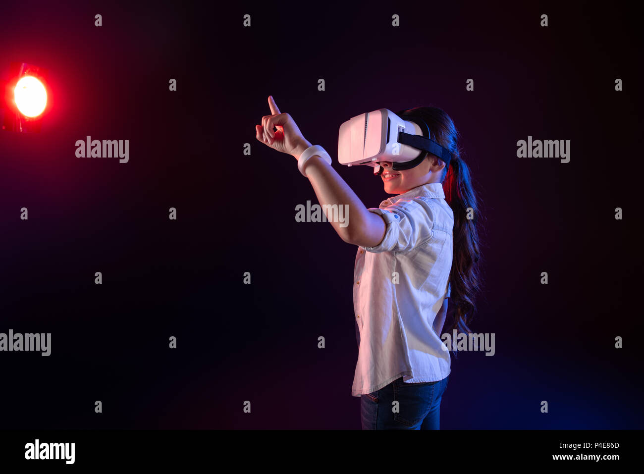 Child be exuberant hi-res stock photography and images - Alamy