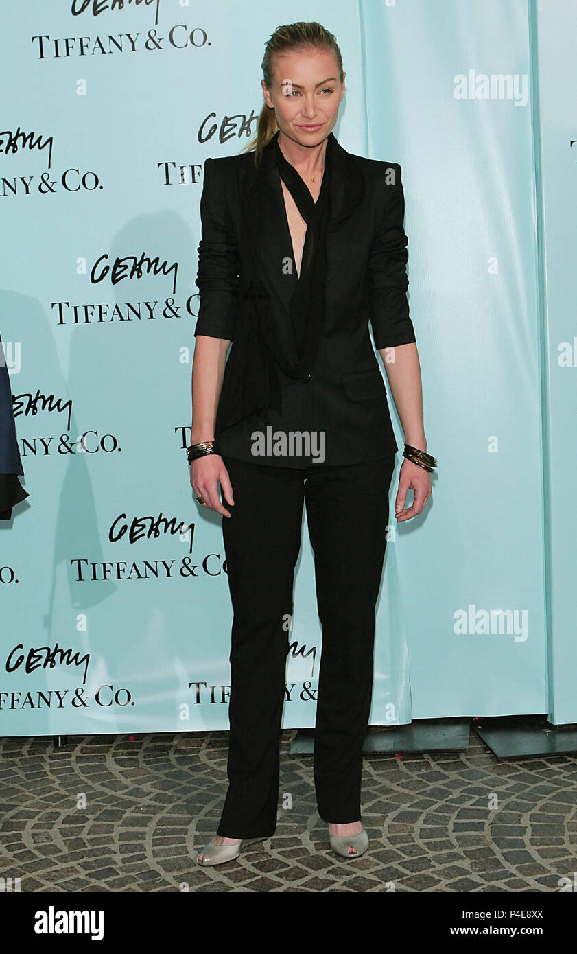 Portia De Rossi arriving at Launch of Frank Gehry's Premier Collection ...