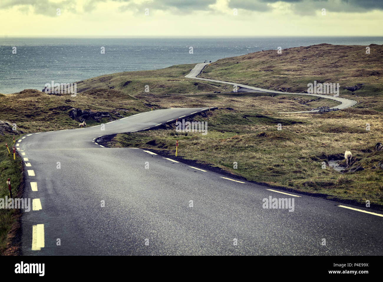 Faroe islands mountain hi-res stock photography and images - Alamy