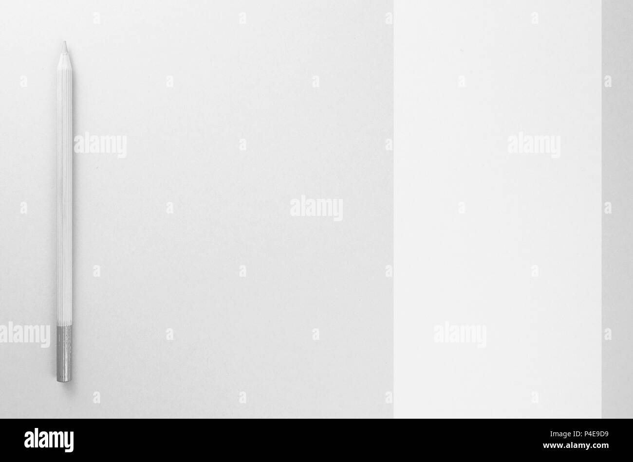 Drawing on paper wooden Black and White Stock Photos & Images - Alamy